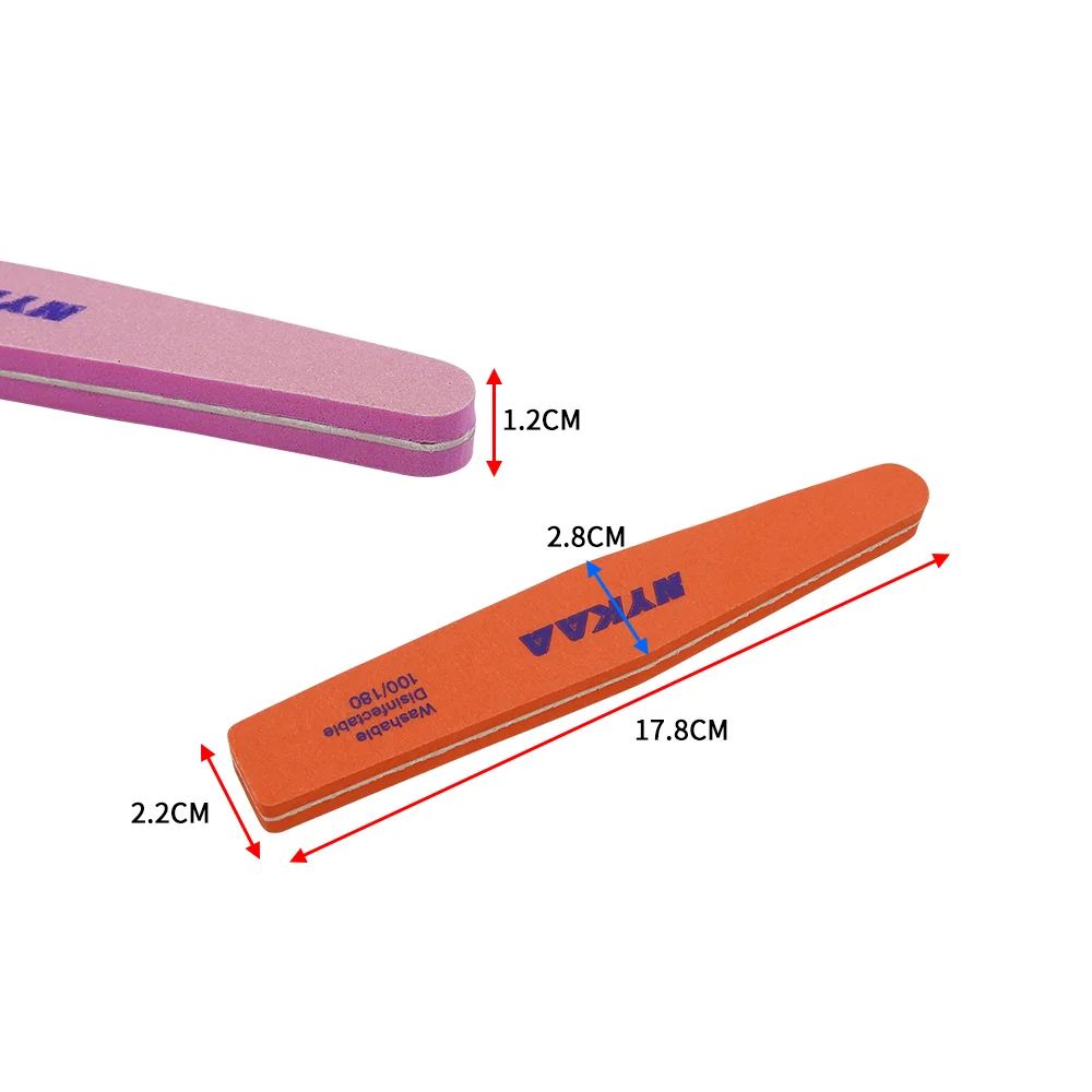 Professional Custom Japanese Double-Sided Sandpaper Nail File Kits