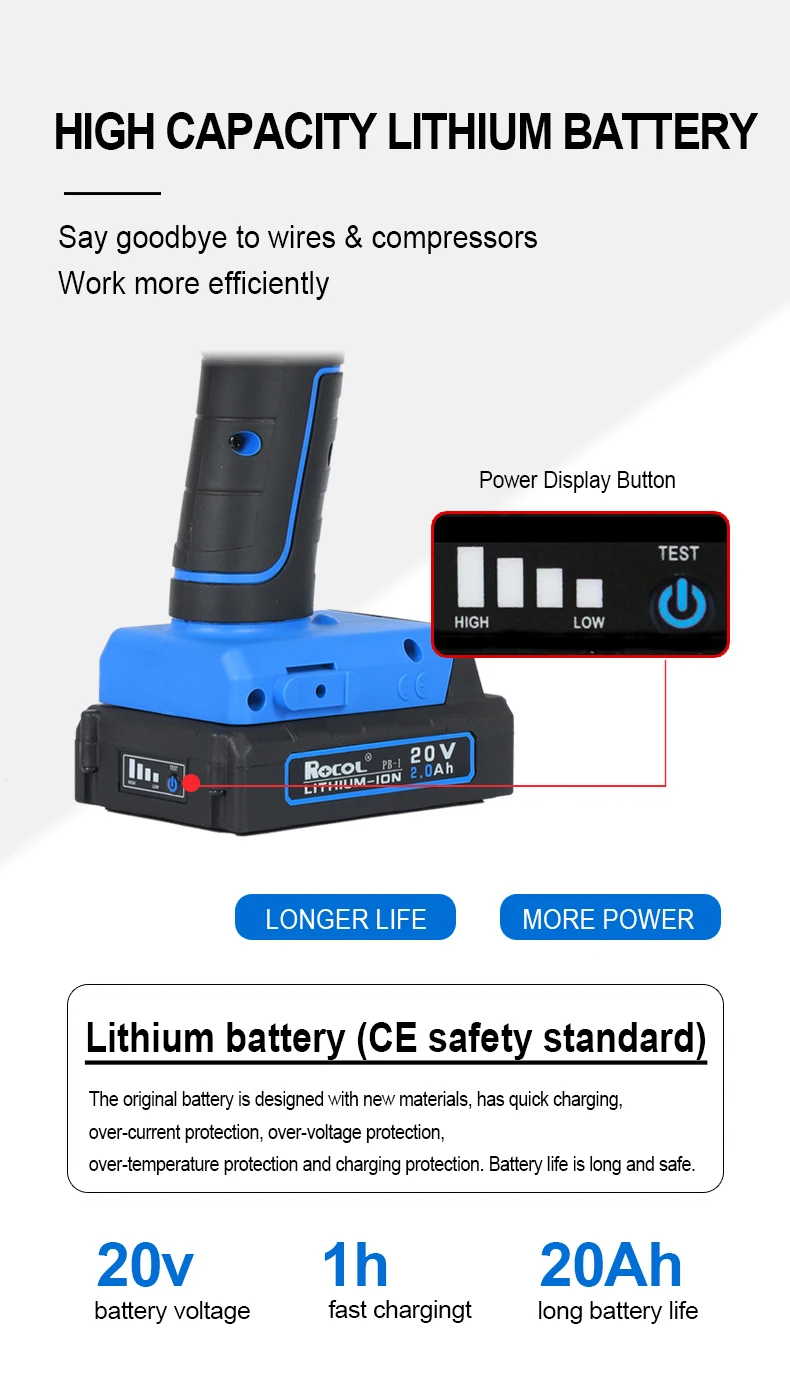 Industrial Grade Lithium Battery Rivet Nut Gun Cordless Convenient ...