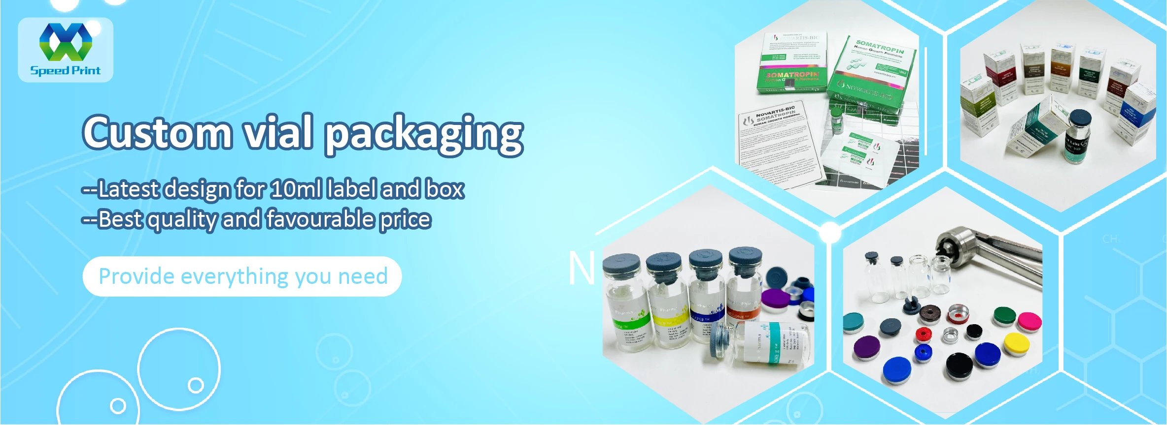 Custom Brand Name Nordic Oral Injection For 10ml Vial Box Steroid ...