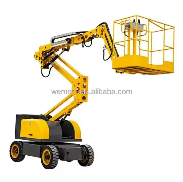 Alibaba.com: 10m-20m towable articulated boom lift with spider design ...