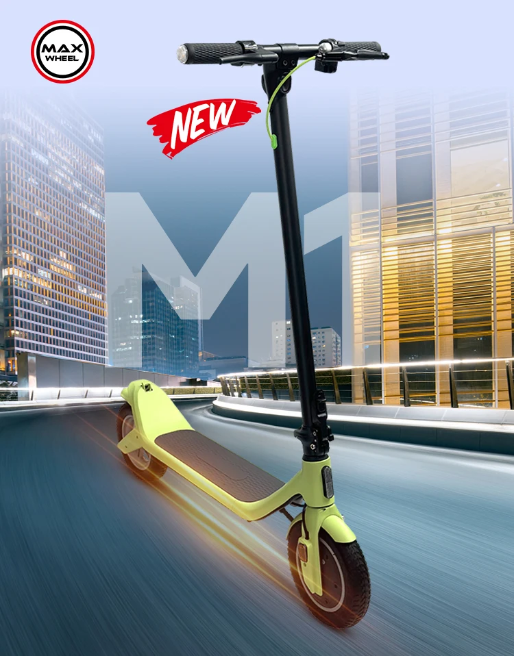 350W 36V Portable Adult Electric Scooter M1 Lightweight 36v Folding ...