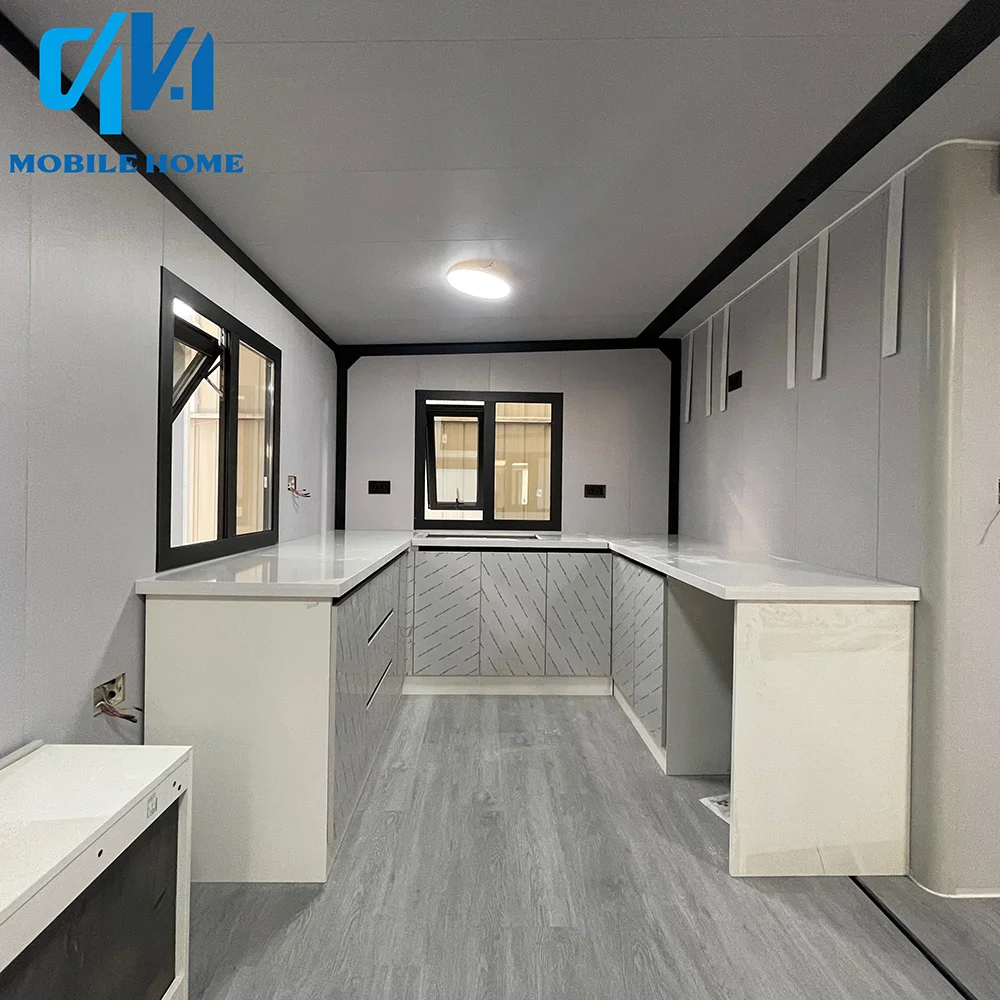 3 Bedroom Expandable Prefab Modular Steel Cabin Detachable 3D Container ...