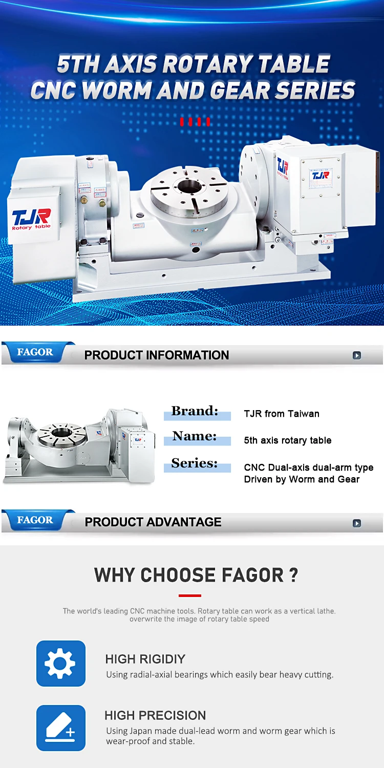 TJR 5th Axis CNC Rotary Table - Precision Micro Machining