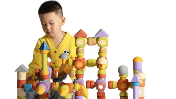 Kids Foam Magnet Eva Building Block For Sale - Buy Magnet Block Piece ...