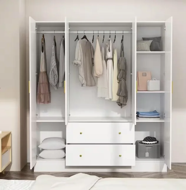 Wardrobe Modern Assembly Furniture Home Use Simple Hanging Wardrobe ...