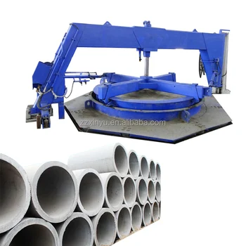 Culvert Drainage Manhole Concrete Pipe Making Machine For Making ...