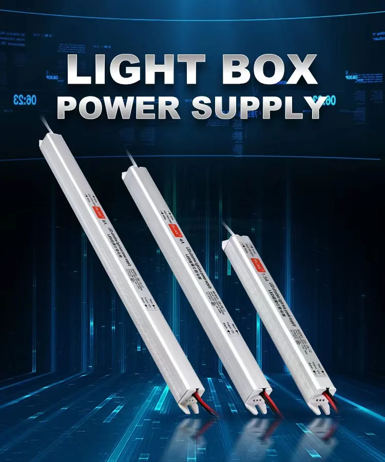 Custom Light Box Led Driver 5A AC 100-264V DC 12V 24V 60W 100W 120W ...