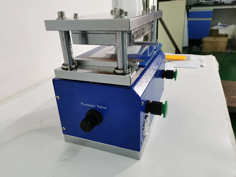 Laboratory Small Pneumatic Pouch Cell Battery Sheet Die Cutter Machine ...