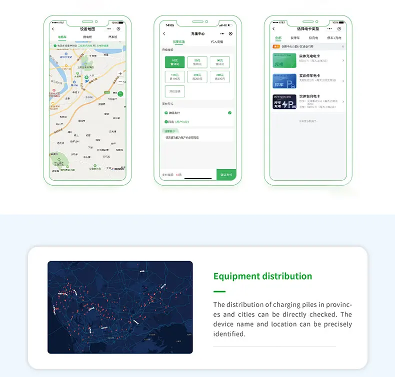 Type 2 Ocpp1.6j Electric Car Ac Ev Charger Wallbox 32a 11kw 22kw Home ...