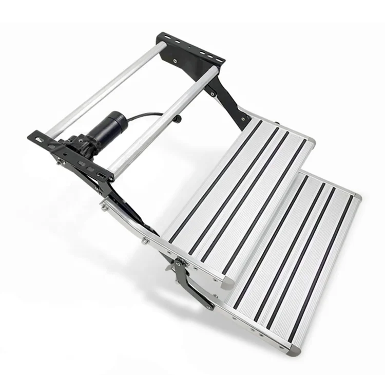 Anti-slip High Strength Double Camper Rv Trailer Caravan Steps With ...