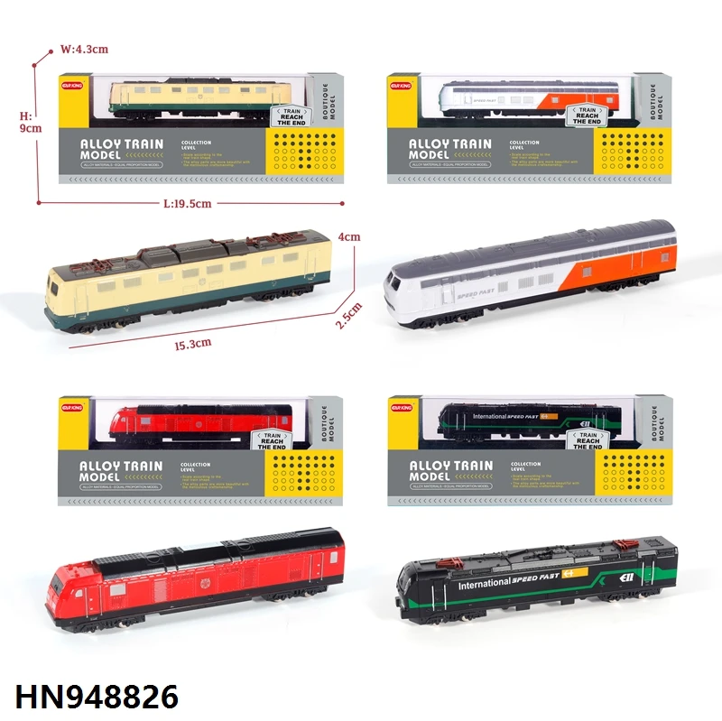 OEM Alloy Model Rail Trains - Perfect for Kids & Collectors