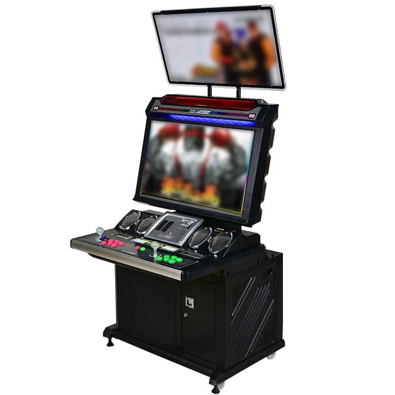 Colorful Park Coin Operated Arcade Fighting Box Game Machine Cabinet ...