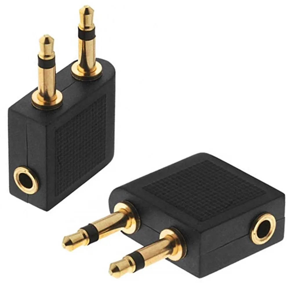 Hot Sell 3.5mm Jack Audio Adapter Airline Airplane Travel Traveling ...