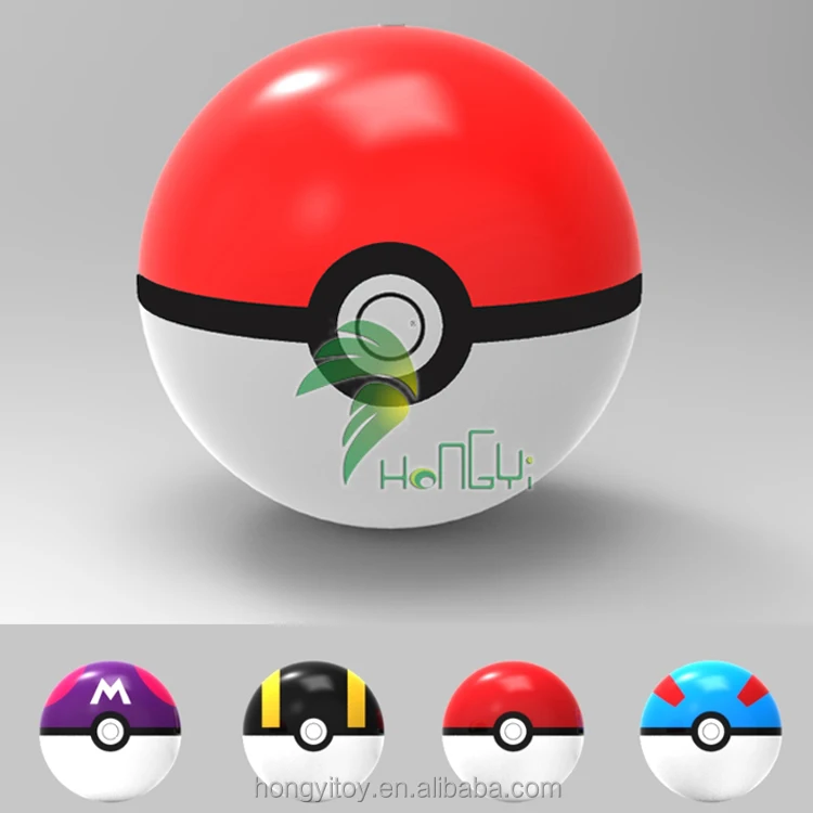Custom Inflatable Beach Ball Bouncy Inflatable Poke Ball Cartoon ...