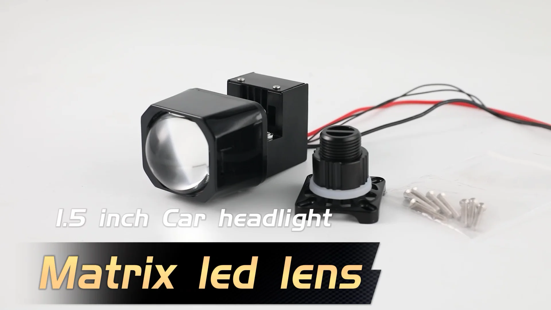 Universal Car Led Matrix Module Laser High Beam Low Beam Cannon Mini ...