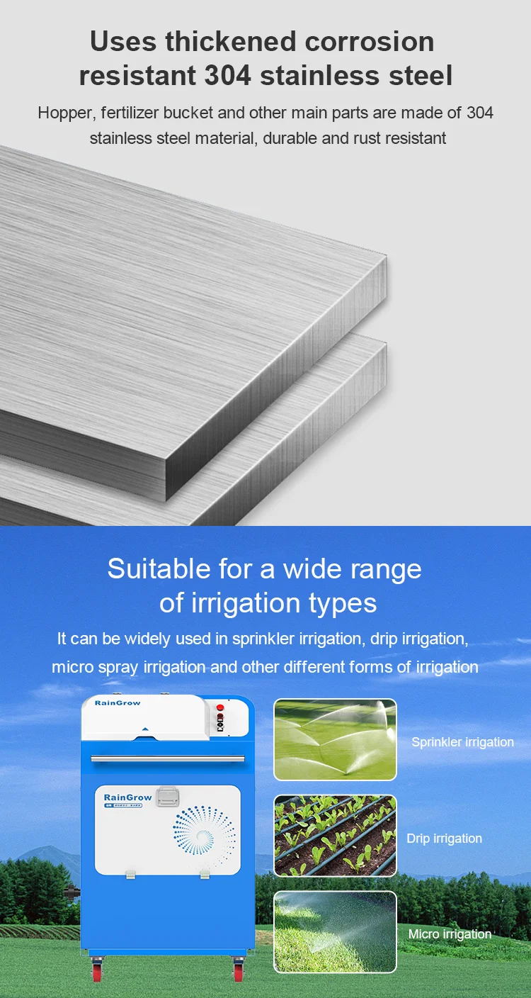 Factory Direct Granular Fertilizer Dissolving&Injection Fertigation ...