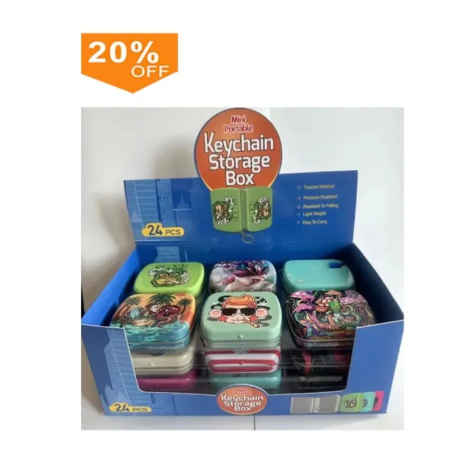 USA stock!!! newest keychain storage box for smoke item| Alibaba.com