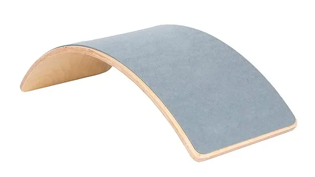 High Quality Ergonomic Toddlers Montessori Curved Balance Board With ...