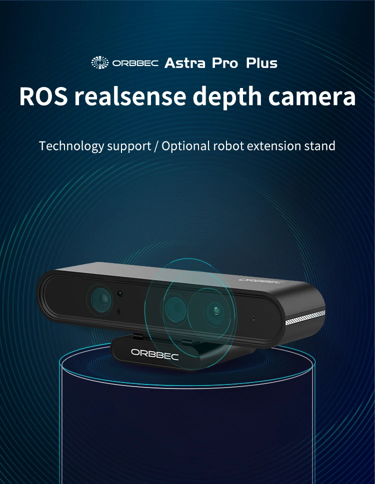 Astra Pro Plus Realsense Rgbd深度相机支持与覆盆子pi Jetson系列和ros Ros2兼容的3d地图导航 ...