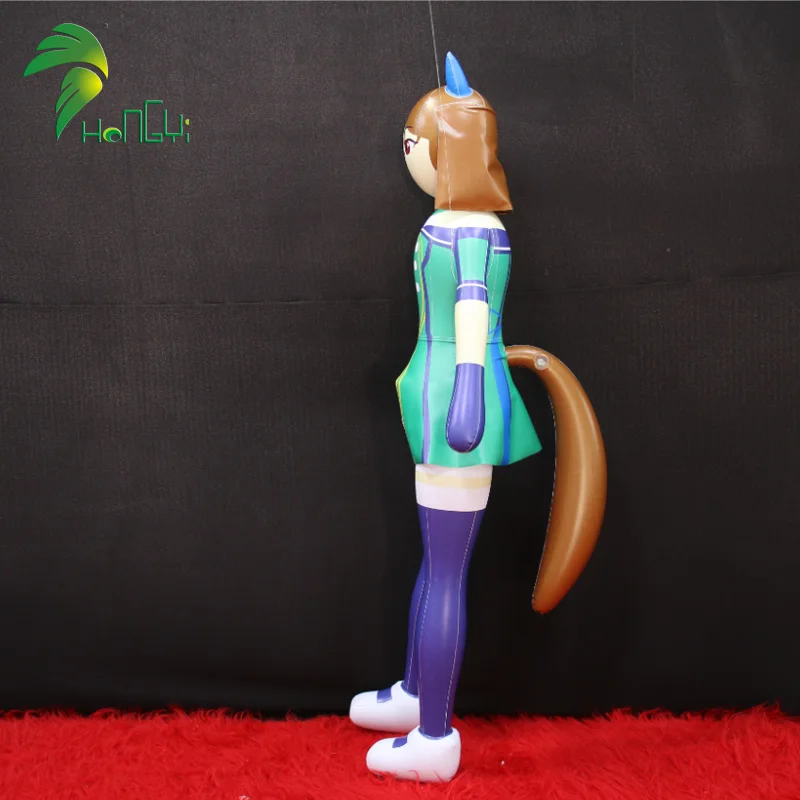 Standing So Cute Inflatable Animal Girl Toy Cartoon Inflatable Dress ...