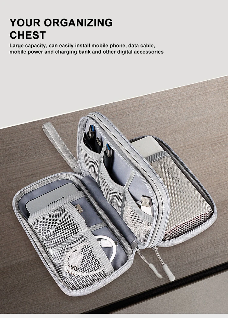 Waterproof Electronics Organizer Bag - Perfect for Travel