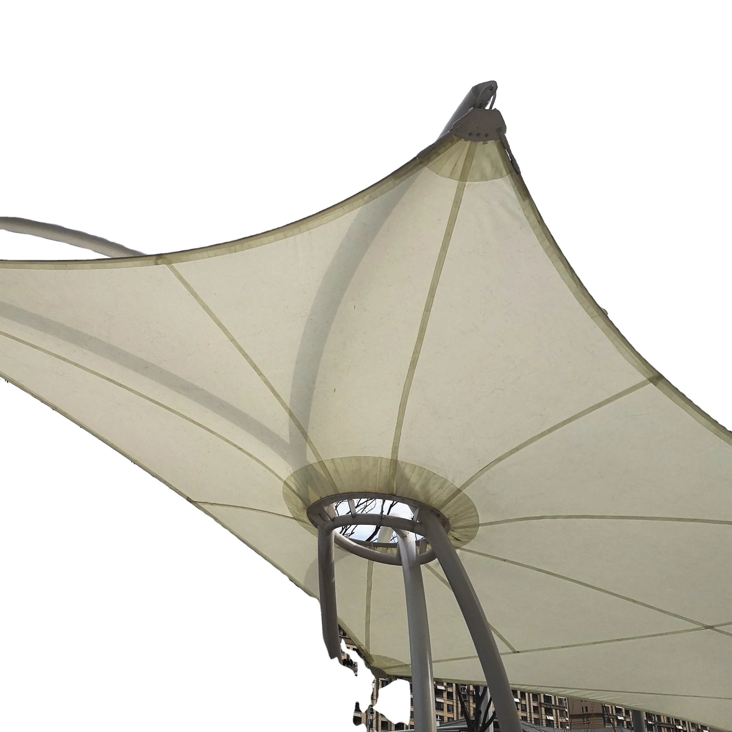 Derflex 20 Years Long Life Span Pvc Architecture Membrane For Tensile ...