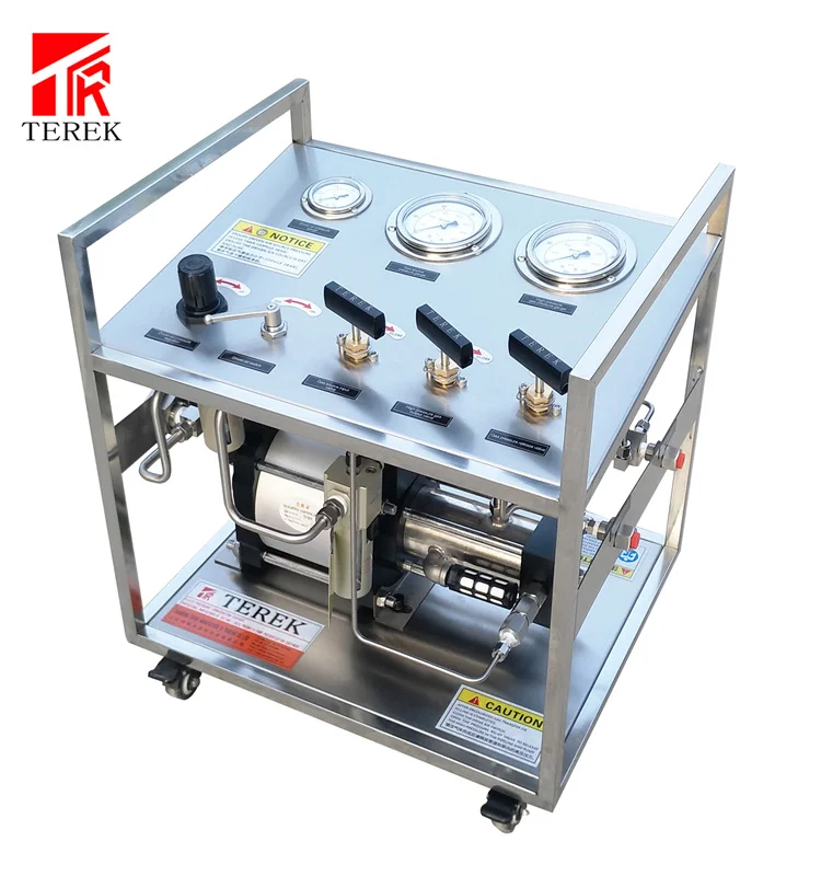 Terek GU-GTB Series Pneumatic Gas Booster Pump System