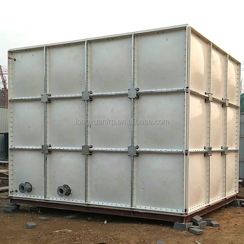 Grp Modular Panel Frp Water Tank For Smc Rectangular Water Grp Frp ...