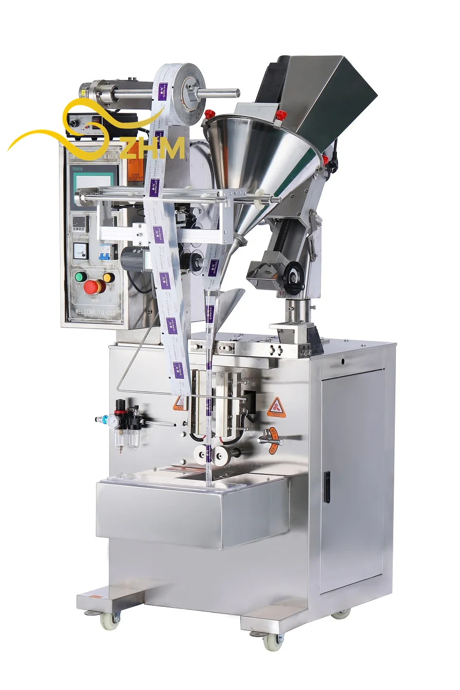 Small Automatic Pouch Tea Sugar Coffee Vertical Powder Packing Machine ...