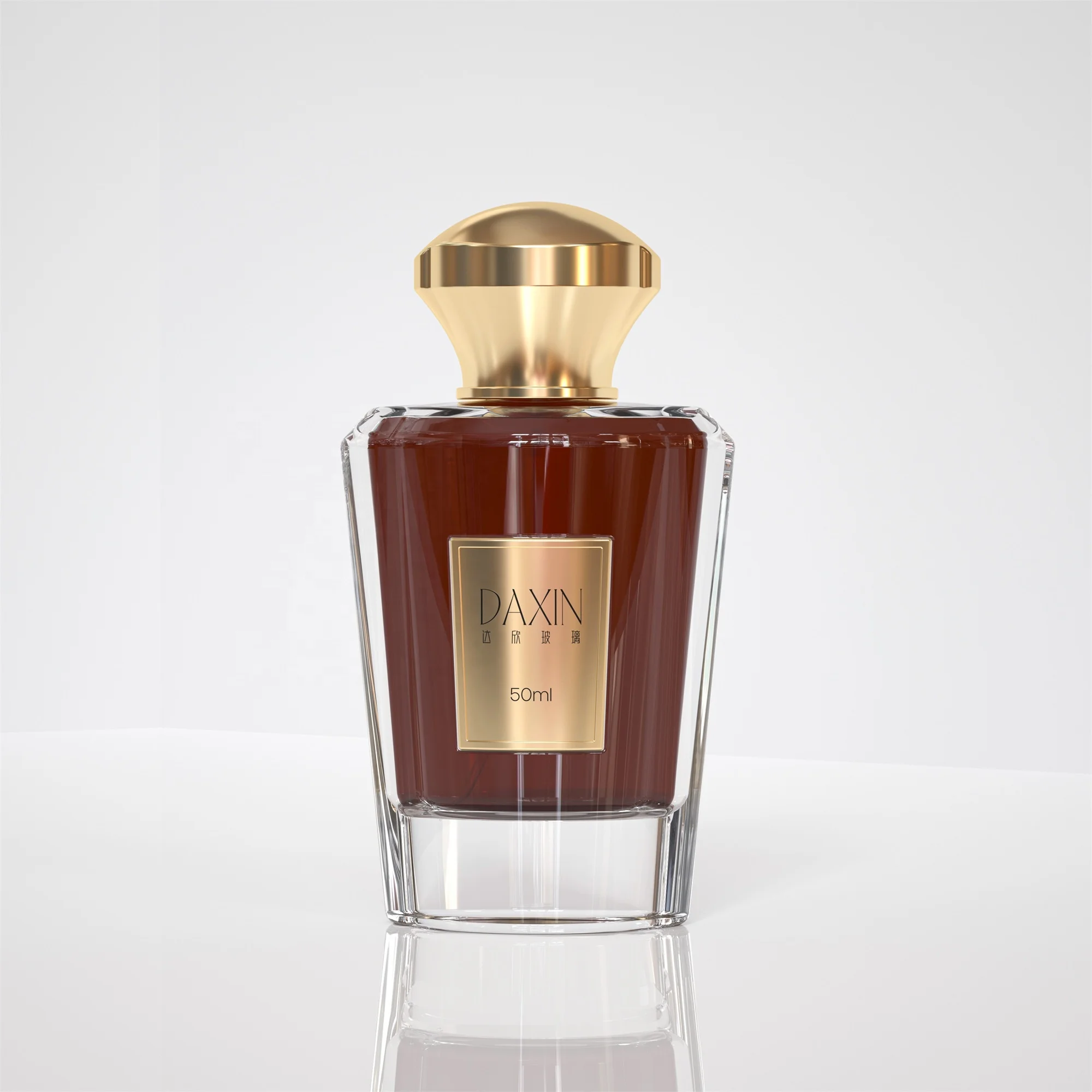 High Quality Luxury Design Parfum Botol Manufacturer 50ml Glass Empty ...