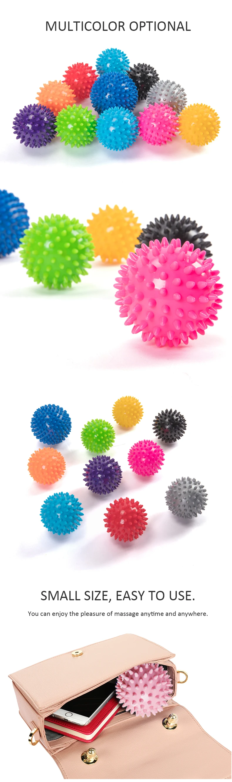 Oyoga Customised Logo Hand Foot Leg Fitness Accessory Massager Ball ...