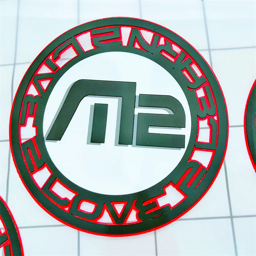 Custom 3D Silicone Logo Heat Transfer Sheets for T-shirts