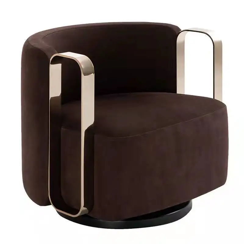 Single Sofa Chair Balcony Living Room Leisure Light Luxury Technology ...