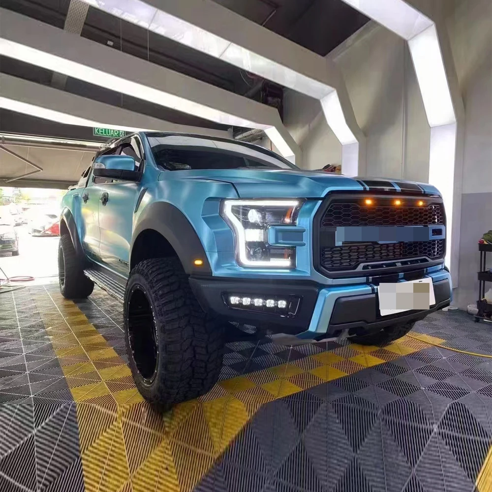 For Ford Ranger T6 T7 T8 2012-2019 Upgrade To 2022 F-150 Rapter 2021 ...