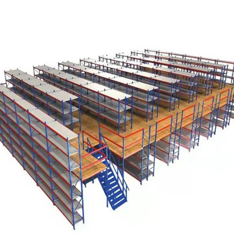 Customized Factory Stacking Racks Shelves Mezzanine Shelves Platform ...