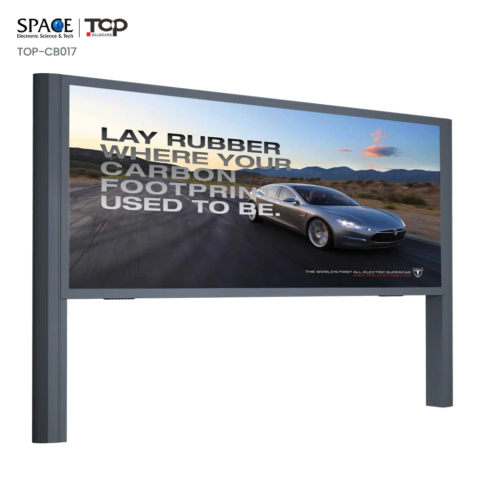 Double-sided Fabric Light Box Small Column Light Box,Made Of Aluminum ...