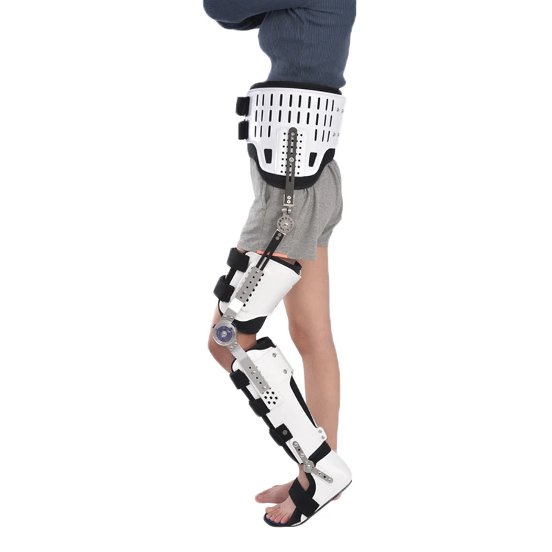 Medical Fracture Rehabilitation Adjustable Joint Arthritis Hinged Leg ...