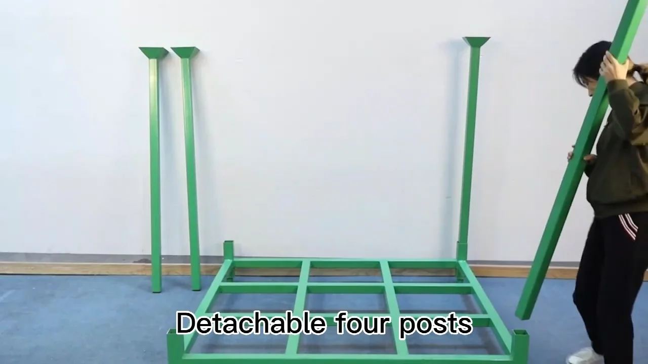 Heavy Duty Stacking Detachable Durable Metal Tire Rack Storage System ...