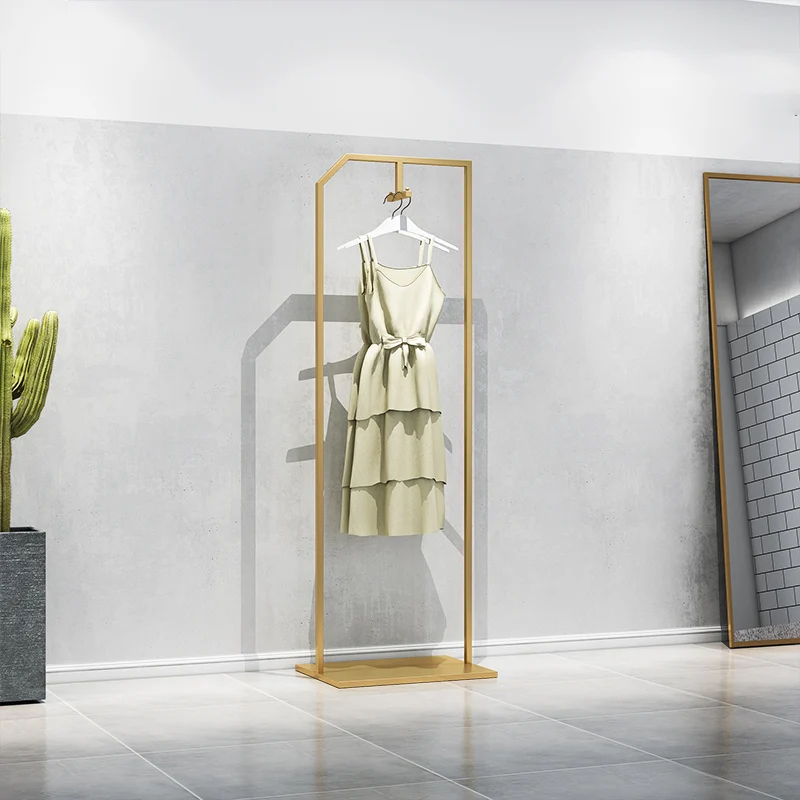 High Quality Boutique Metal Clothes Rack Space Saving Garment Display ...