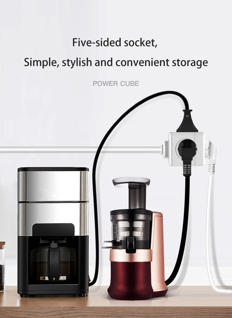 Socket Power Cube / Socket Block / Multiple Sockets In Cube Shape With ...