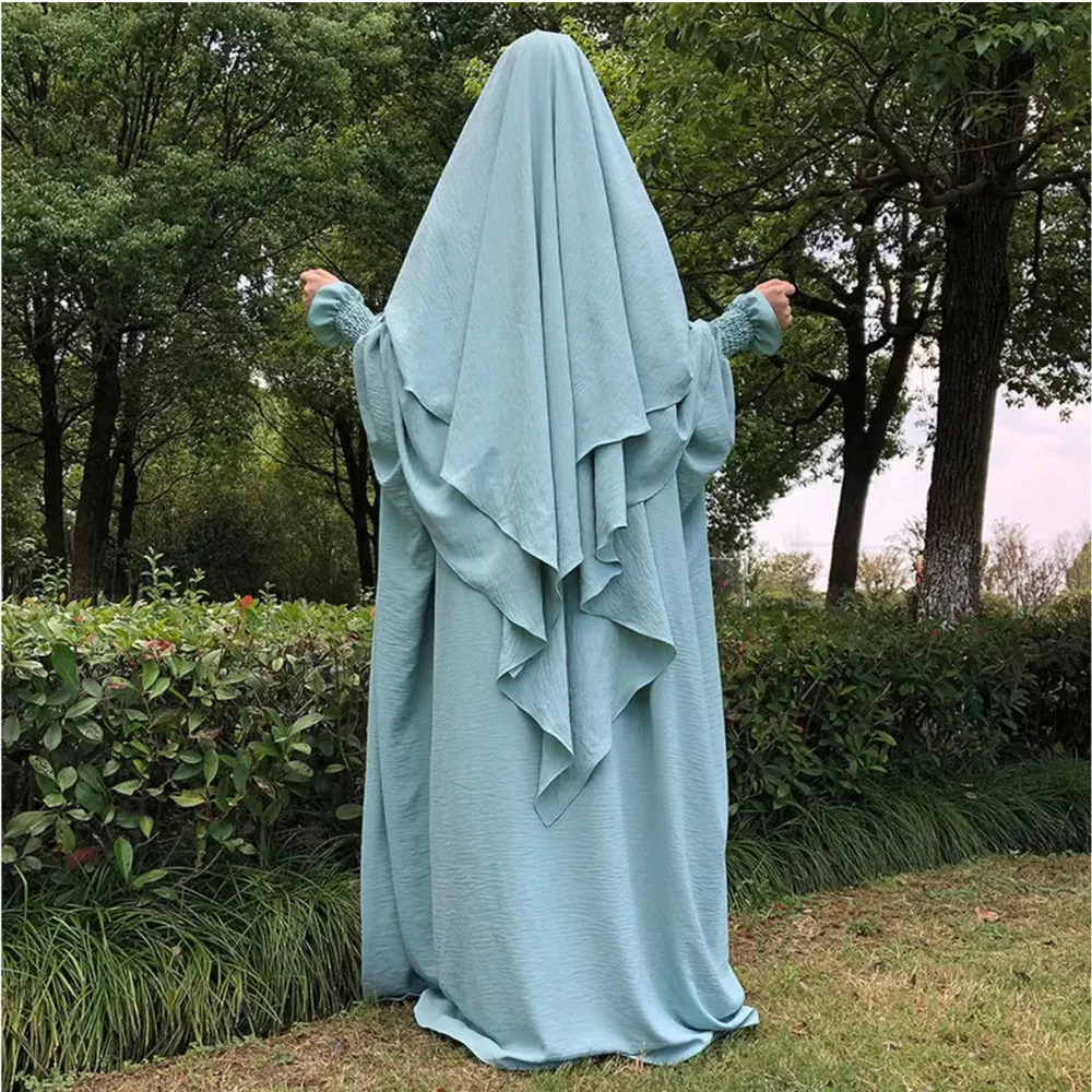 2023 EID Stylish Muslim Prayer Headscarf - Islamic Khimar