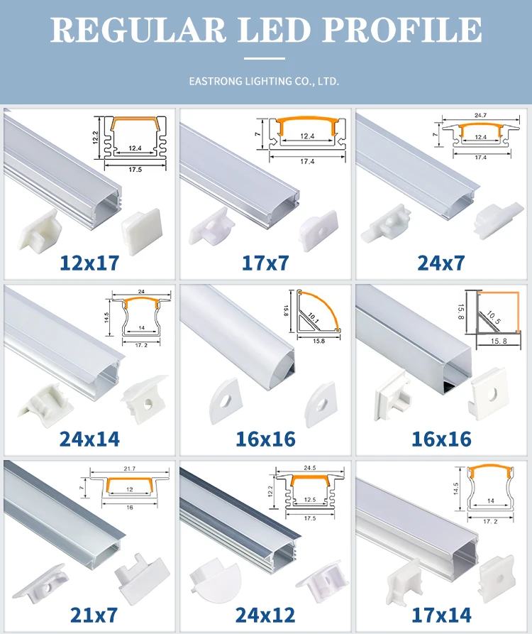 Anodized Staircase Led Profiles Aluminium Extrusion For Cinema Theatre ...