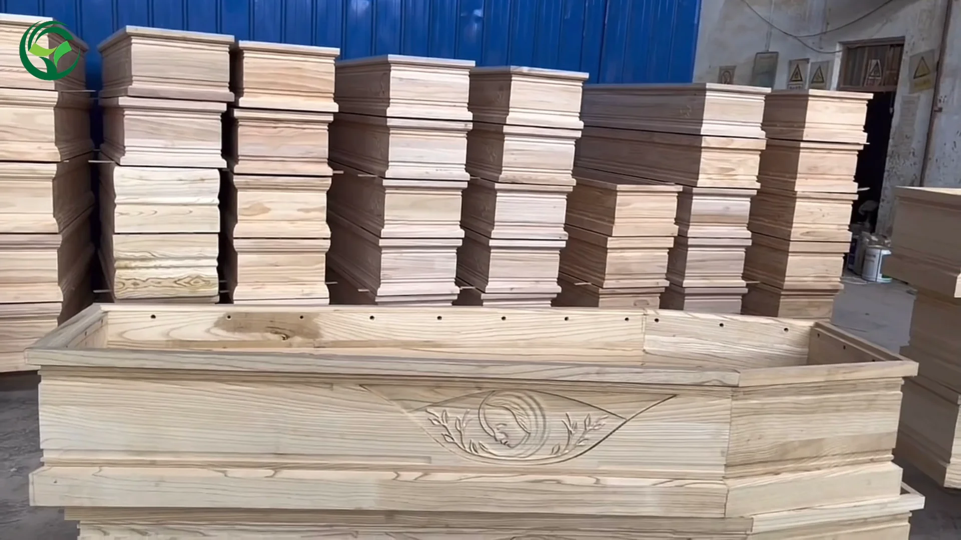 American Style Simple Solid Pine Wood Casket New Design Funeral Casket ...