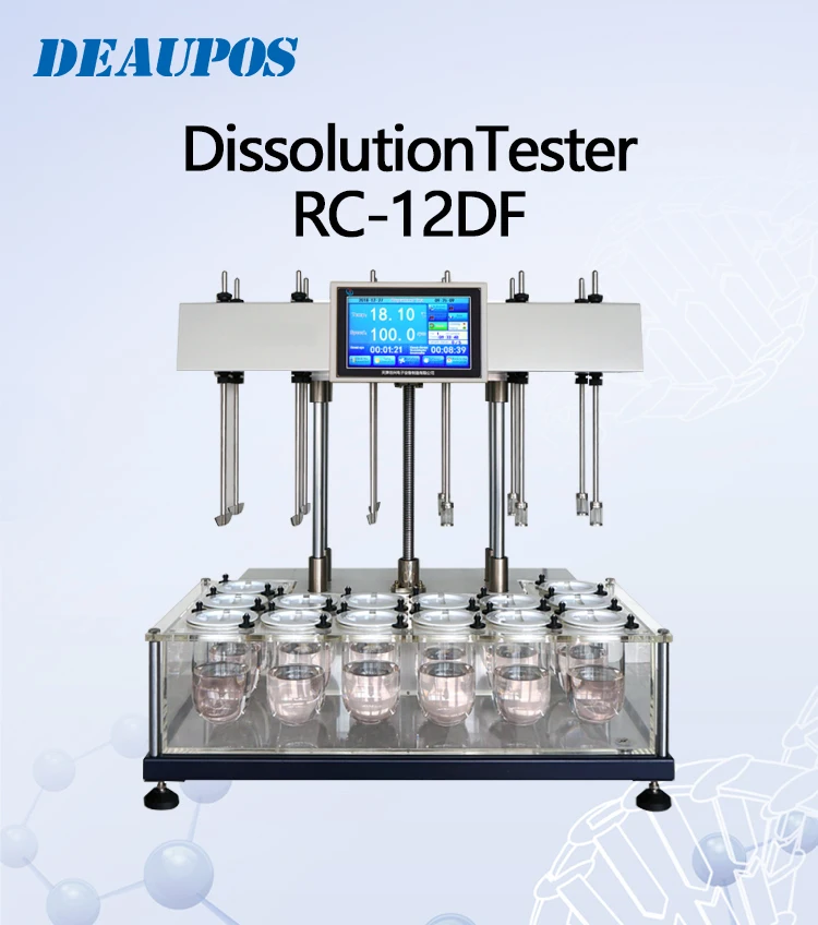 Rc-12df Dissolution Tester Drug Dissolution Testing Apparatus - Buy ...