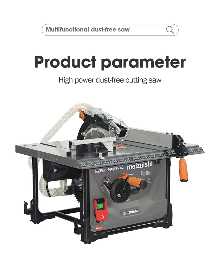 216mm 2000W Portable Saw Table Saw for Woodworking Power Saws