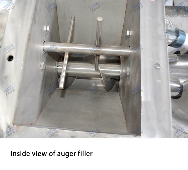 50kg Sewing Bag Wheat Flour Packing Filling Machine With Sewing Machine ...