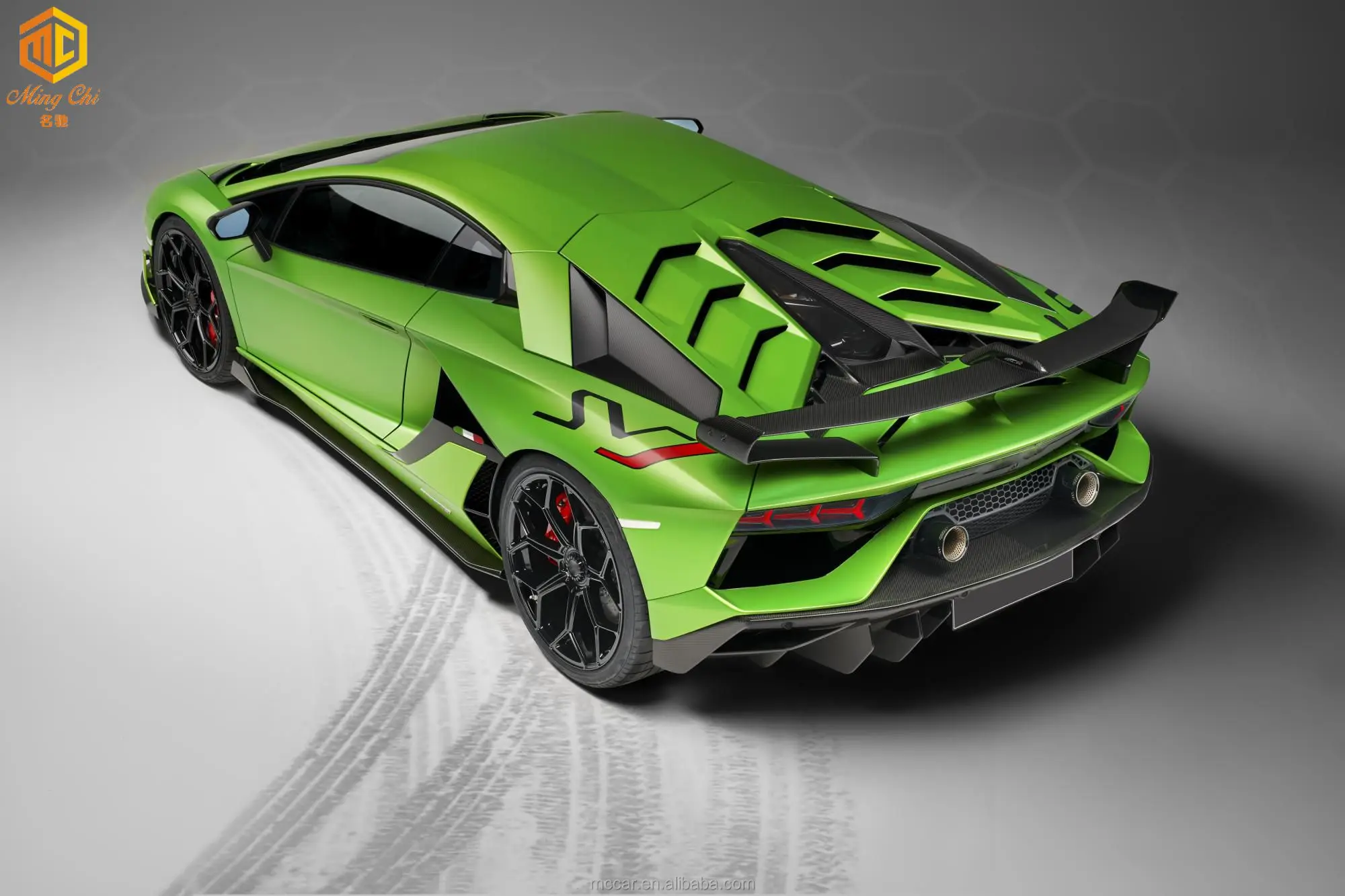 Aventador SVJ Body Kit Bumper Spoilers for Lamborghini