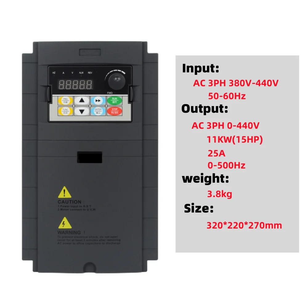 Mini Vfd Ac Motor Speed Control Motor Speed Controller 380v 15kw 18.5kw ...