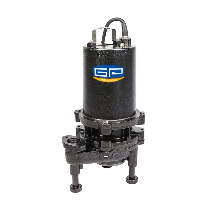 Gp Enterprises Made Domestic Waste Water Submersible Sewage Grinder Pump With Cutter In China ...