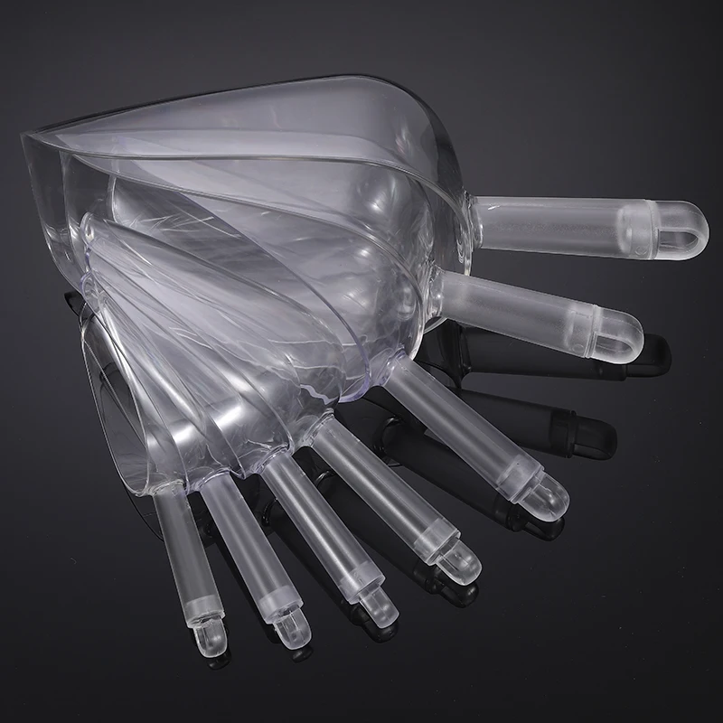 Durable Round Bottom Sugar Scooper Dry Goods Plastic Shovel Ice Scoop ...